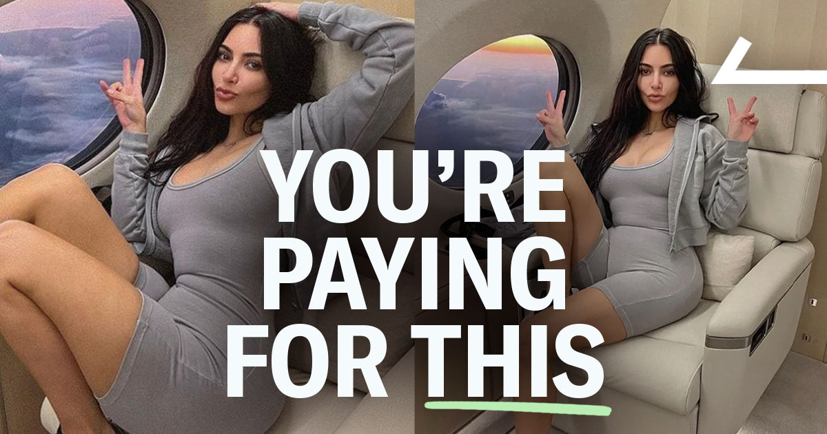 You're Paying for Kim Kardashian's Private Jet Travel. Here's How.